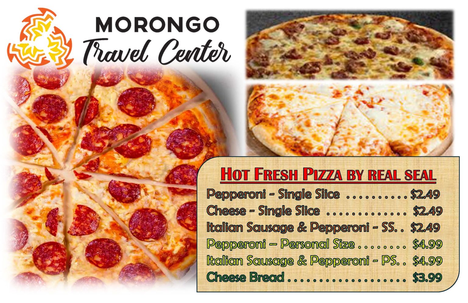 Red Seal Pizza – Morongo Travel Center